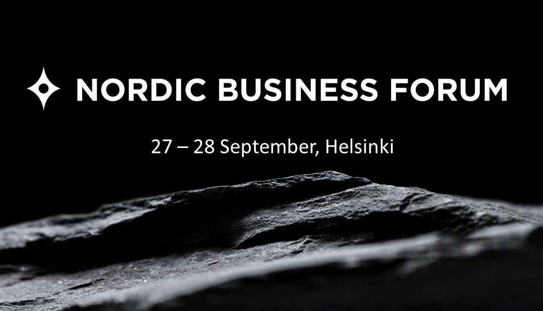 Meet us at the Nordic Business Forum! - ESiOR