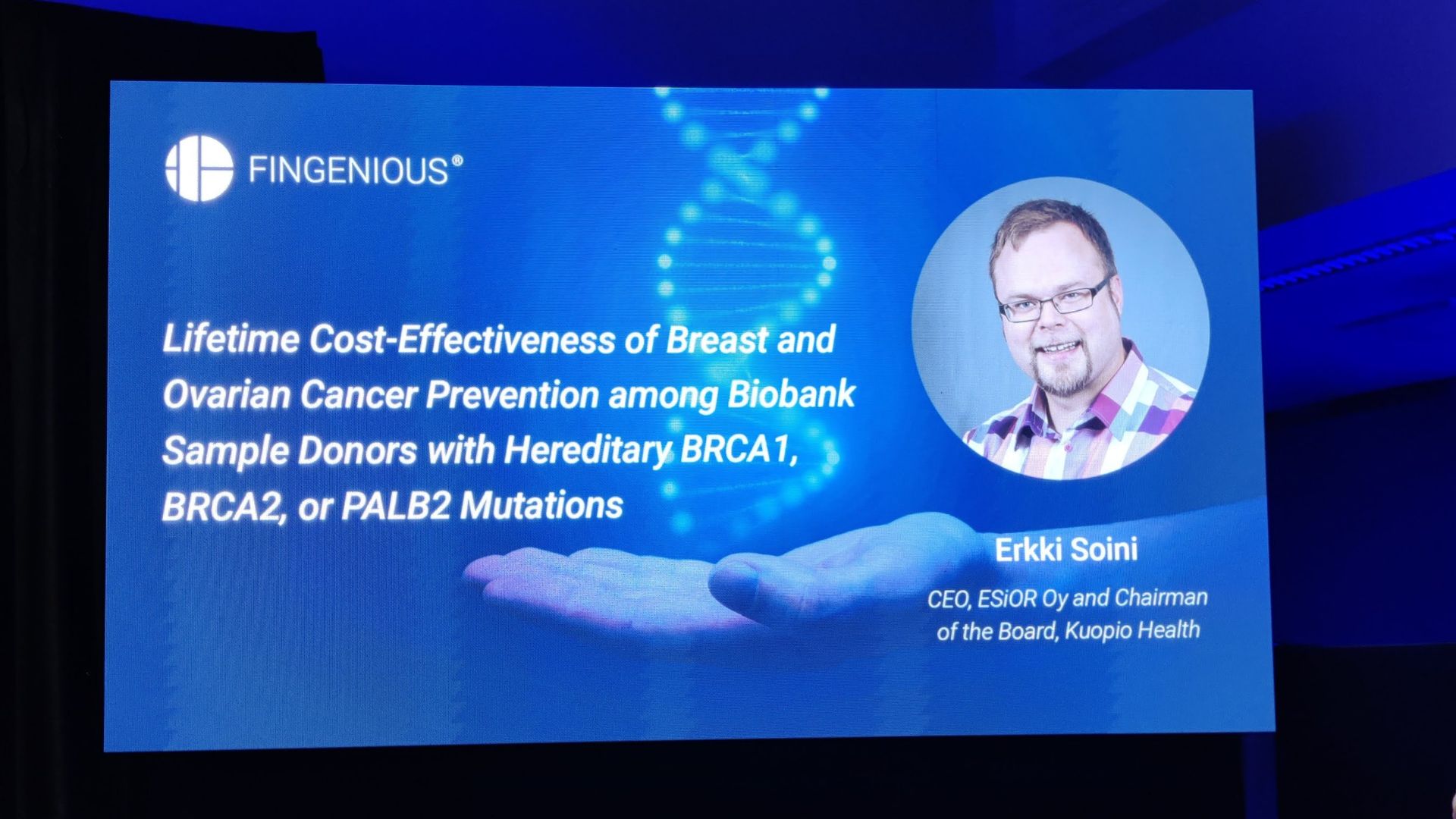 The Finngenious Symposium convened a diverse group of professionals - ESiOR